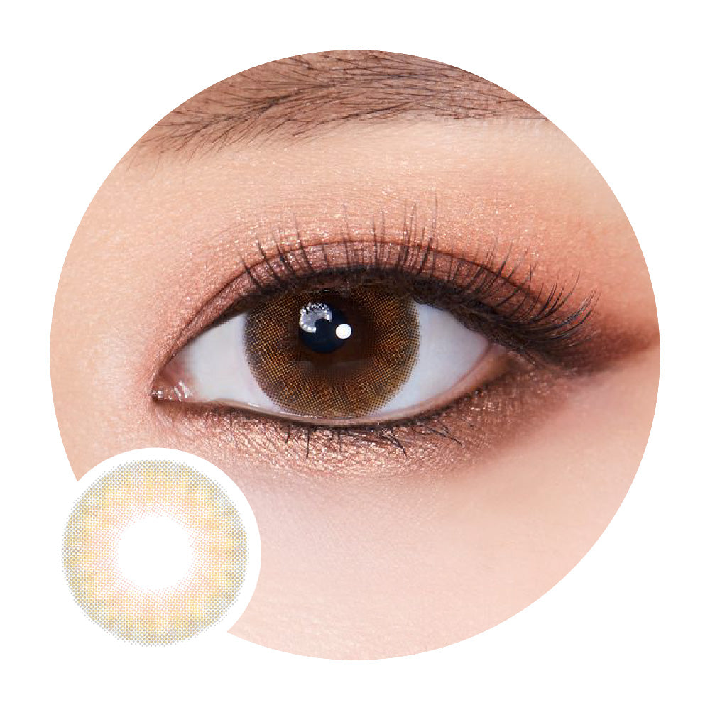 Contact Lens Light Brown