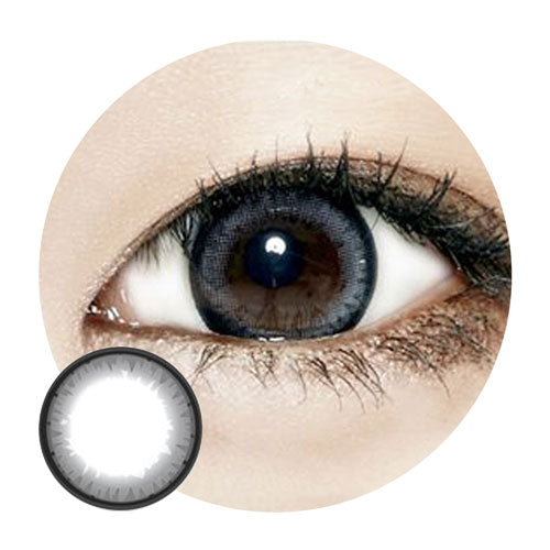 Dark Gray Eye Contacts